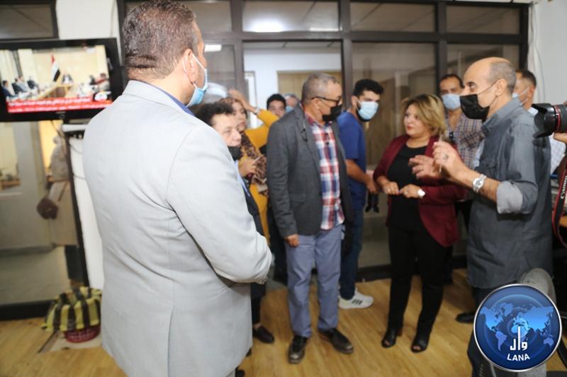 وكالة الأنباء الليبية ألبوم الصور زيارة رئيس المؤسسه الليبية