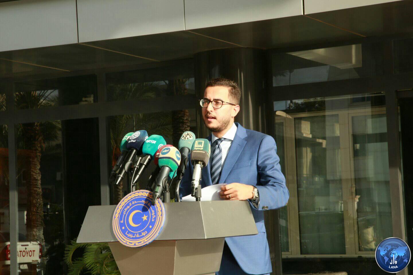 وكالة الأنباء الليبية ألبوم الصور مؤتمر صحفى للناطق باسم حكومة