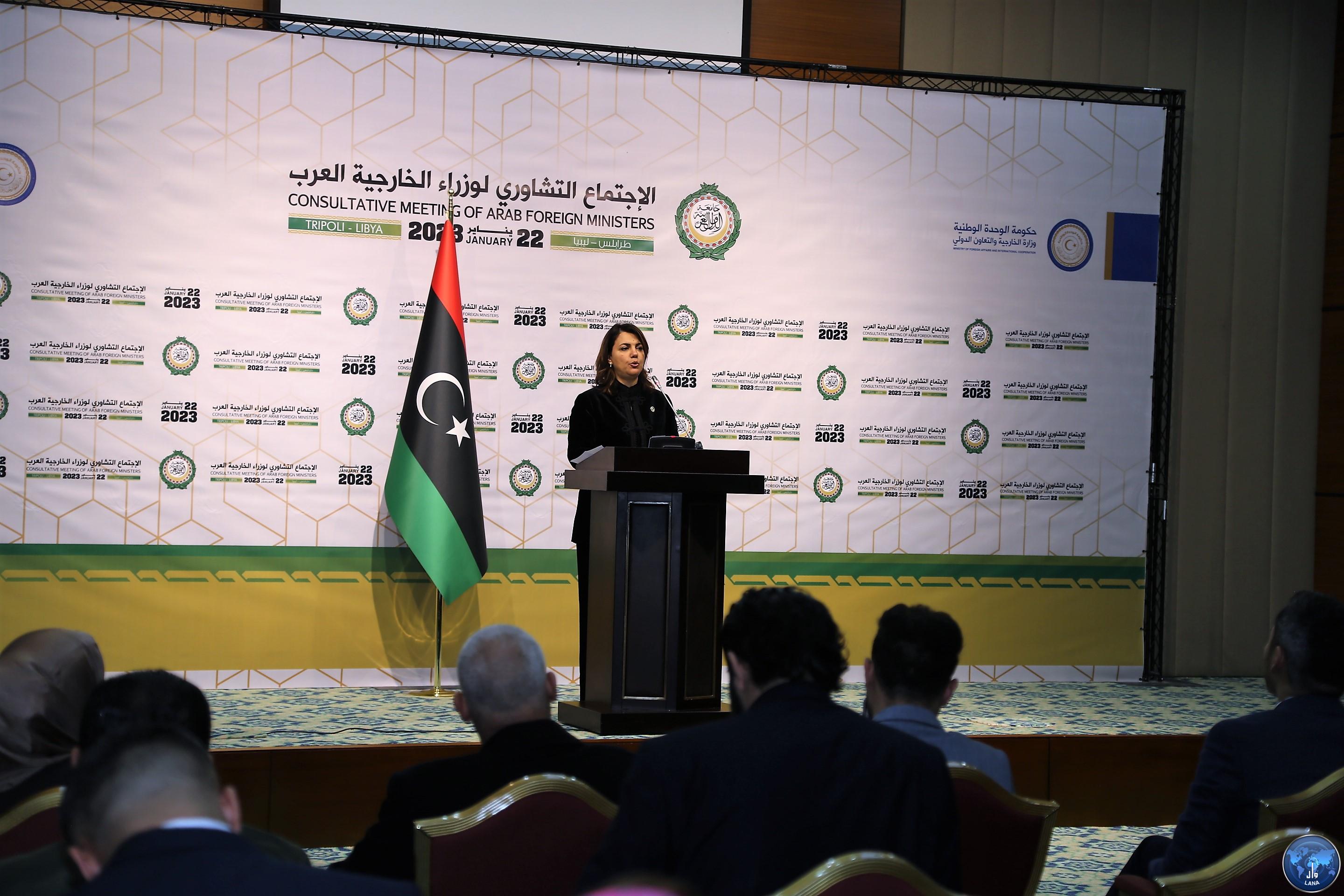 وكالة الأنباء الليبية ألبوم الصور مؤتمر صحفي لوزيرة الخارجية
