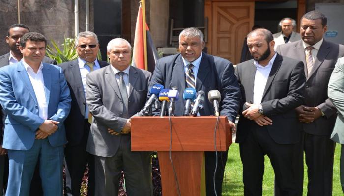 وكالة الأنباء الليبية ألبوم الصور اجتماع وزير الحكم المحلي مع عمداء