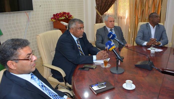 وكالة الأنباء الليبية ألبوم الصور اجتماع وزير الحكم المحلي مع عمداء