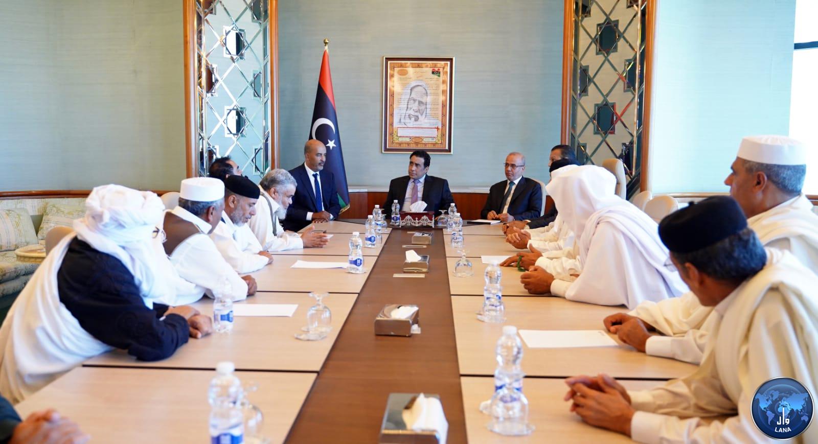 وكالة الأنباء الليبية المجلس الرئاسي يلتقي وفداً من قبيلة المقارحة