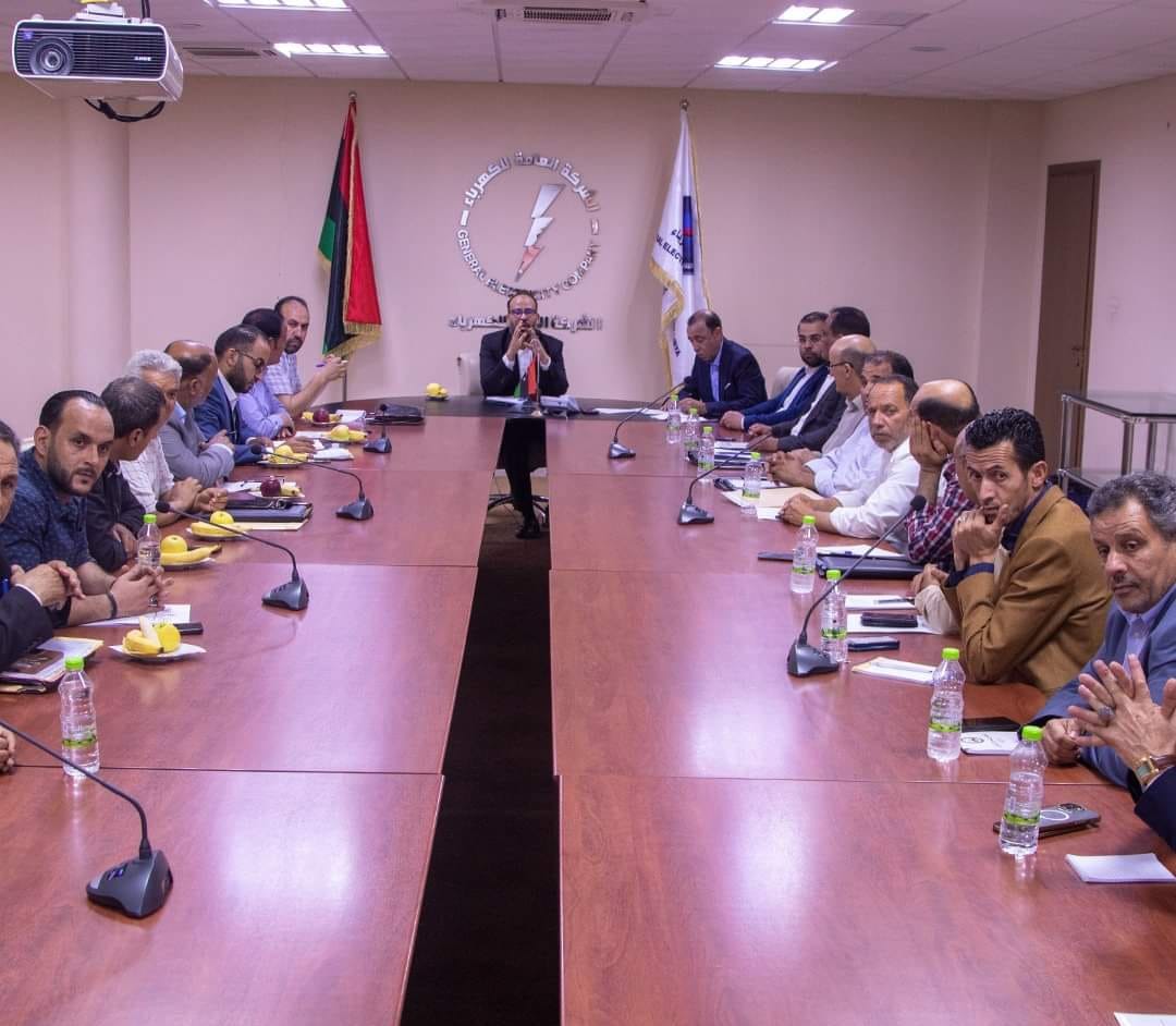 وكالة الأنباء الليبية المشاي يبحث مع عمداء بلديات الجبل الغربي