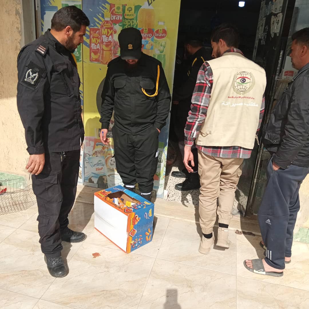 وكالة الأنباء الليبية الرقابة على الأغذية والأدوية تضبط عدداً من