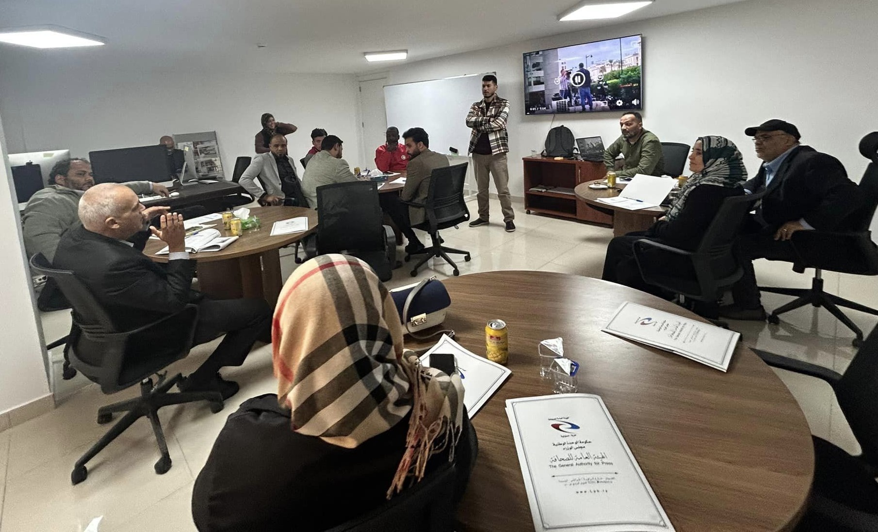 وكالة الأنباء الليبية نقابة الصحفيين بالمنطقة الغربية تقيم دورة