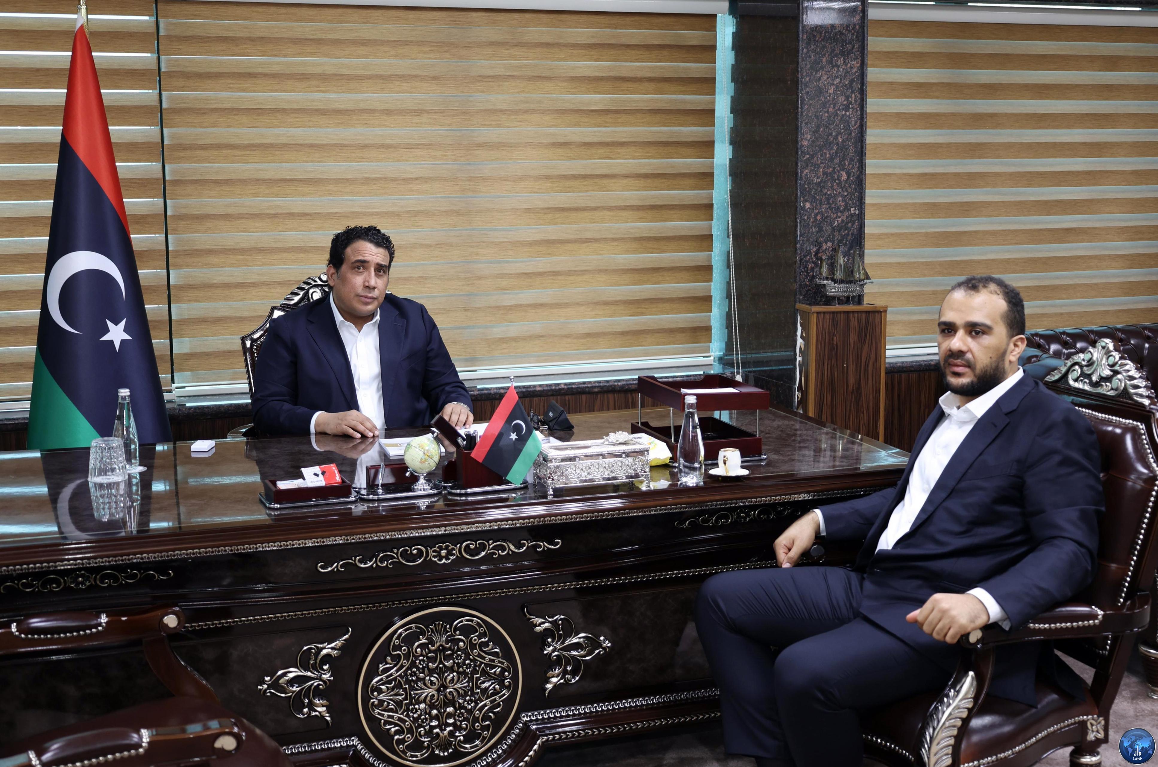 Libyan News Agency Al Manfi Meets Abdel Salam Zoubi Libyan News Agency Al Manfi Meets Abdel Salam Zoubi